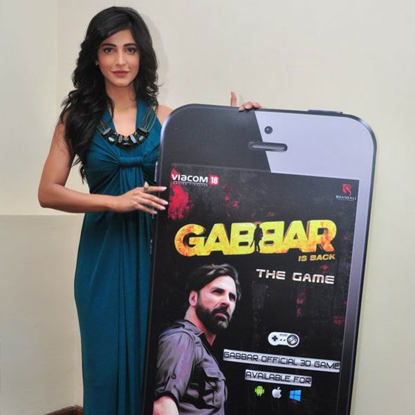 Shruthi Hassan Launches Gabbar Game Stills – Tamil Cinema News ...