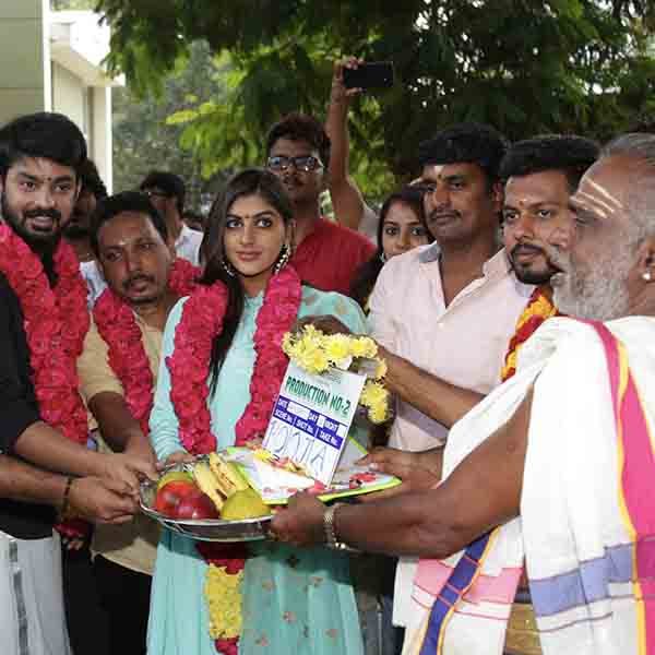 Bharathan Pictures Production No2 Movie Pooja stills